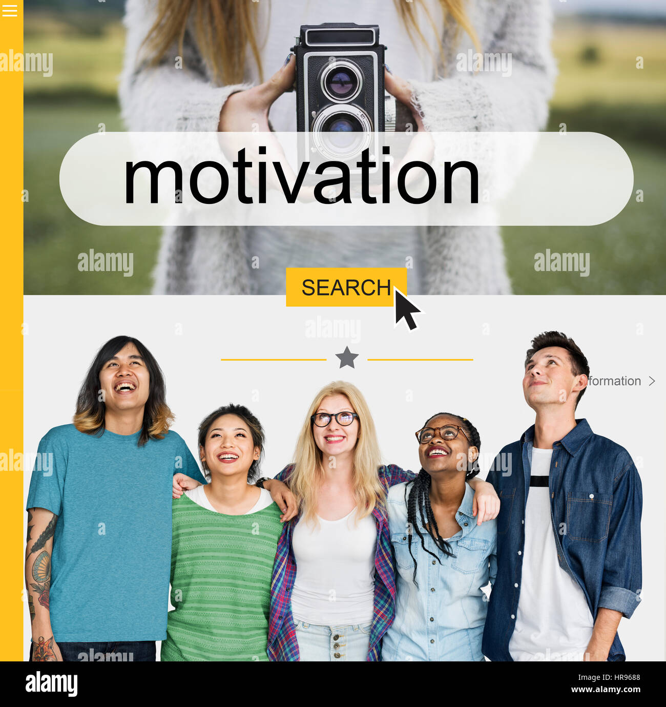 Recreation Motivation Encourage Positivity Mission Stock Photo - Alamy