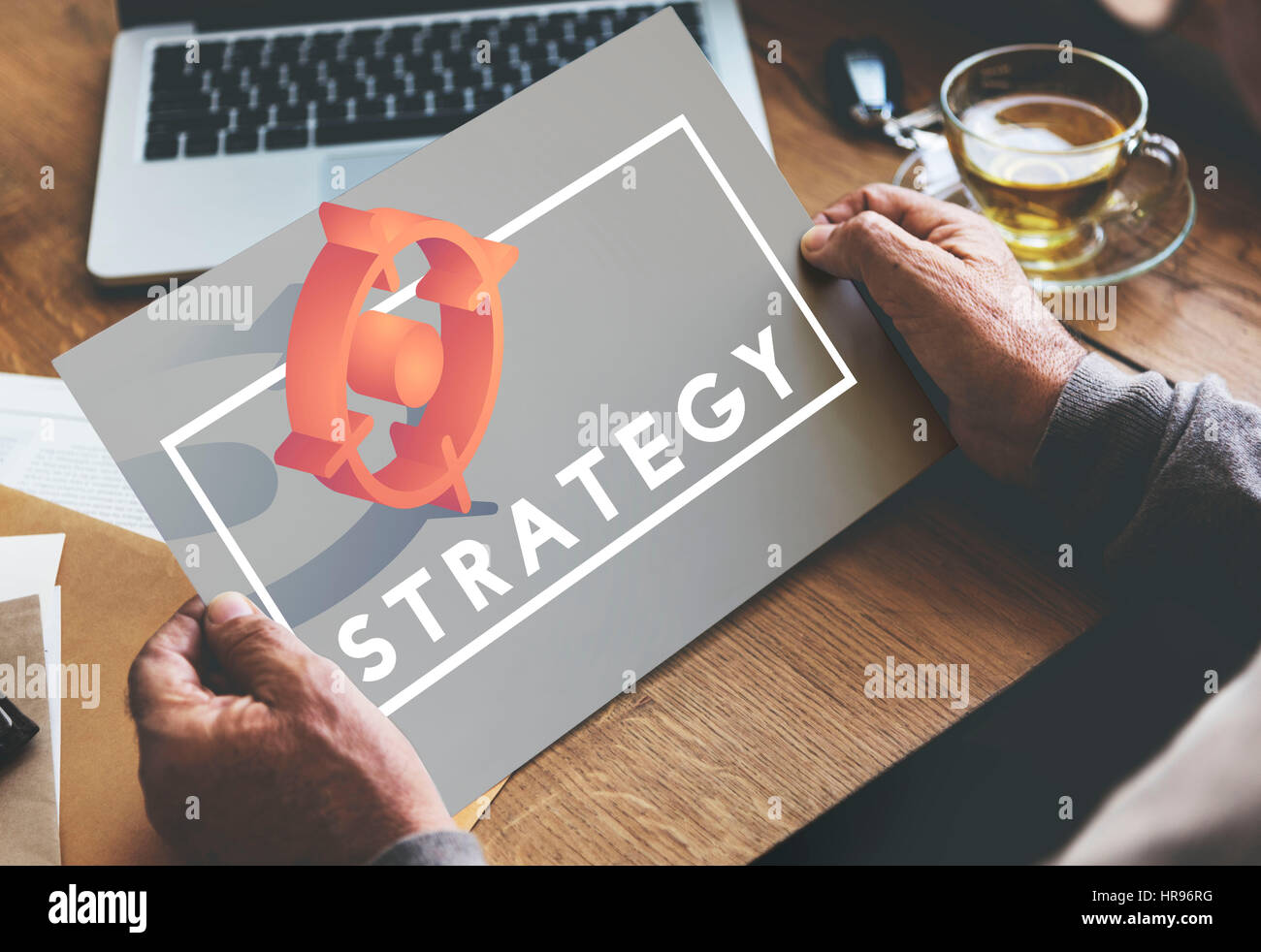 Achievement Strategy Market Progress Business Stock Photo - Alamy