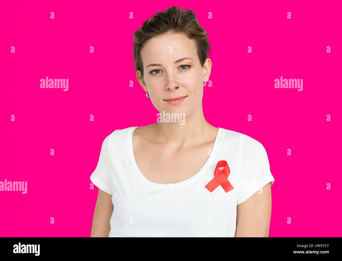 Pink ribbon foundation hi-res stock photography and images - Alamy