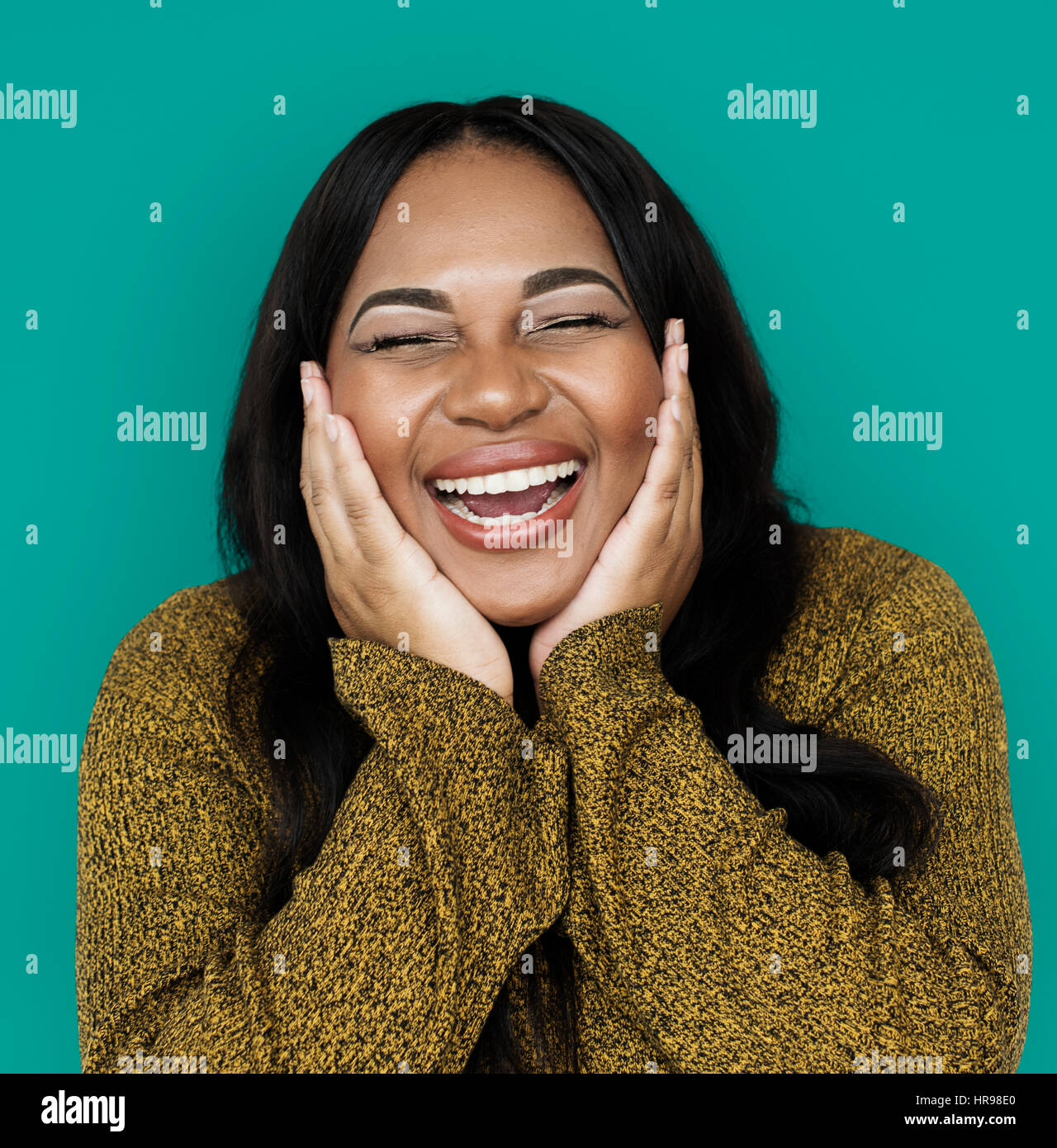 Studio Shoot People Portrait Concept Stock Photo - Alamy