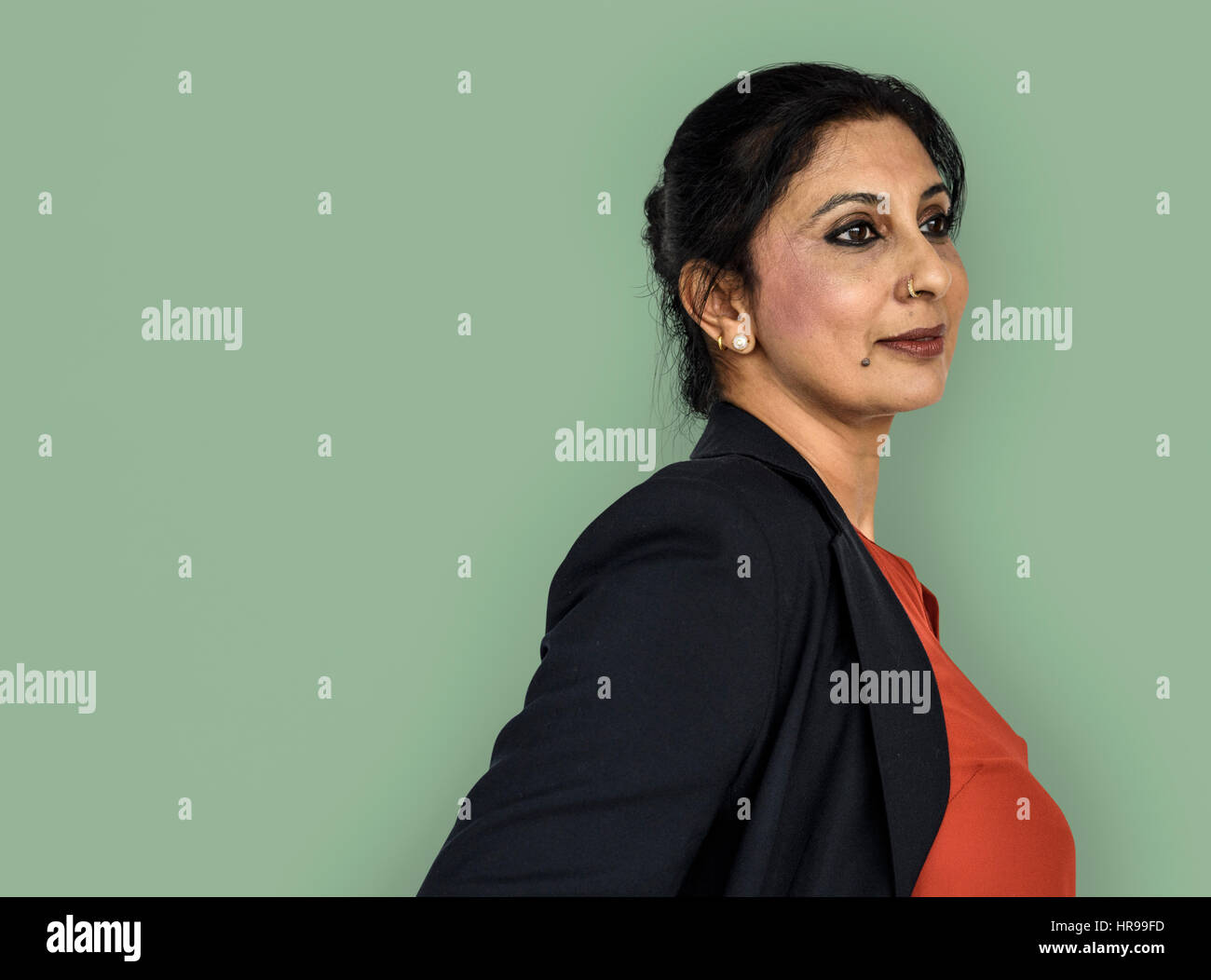 Woman Confidence Self Esteem Portrait Concept Stock Photo - Alamy