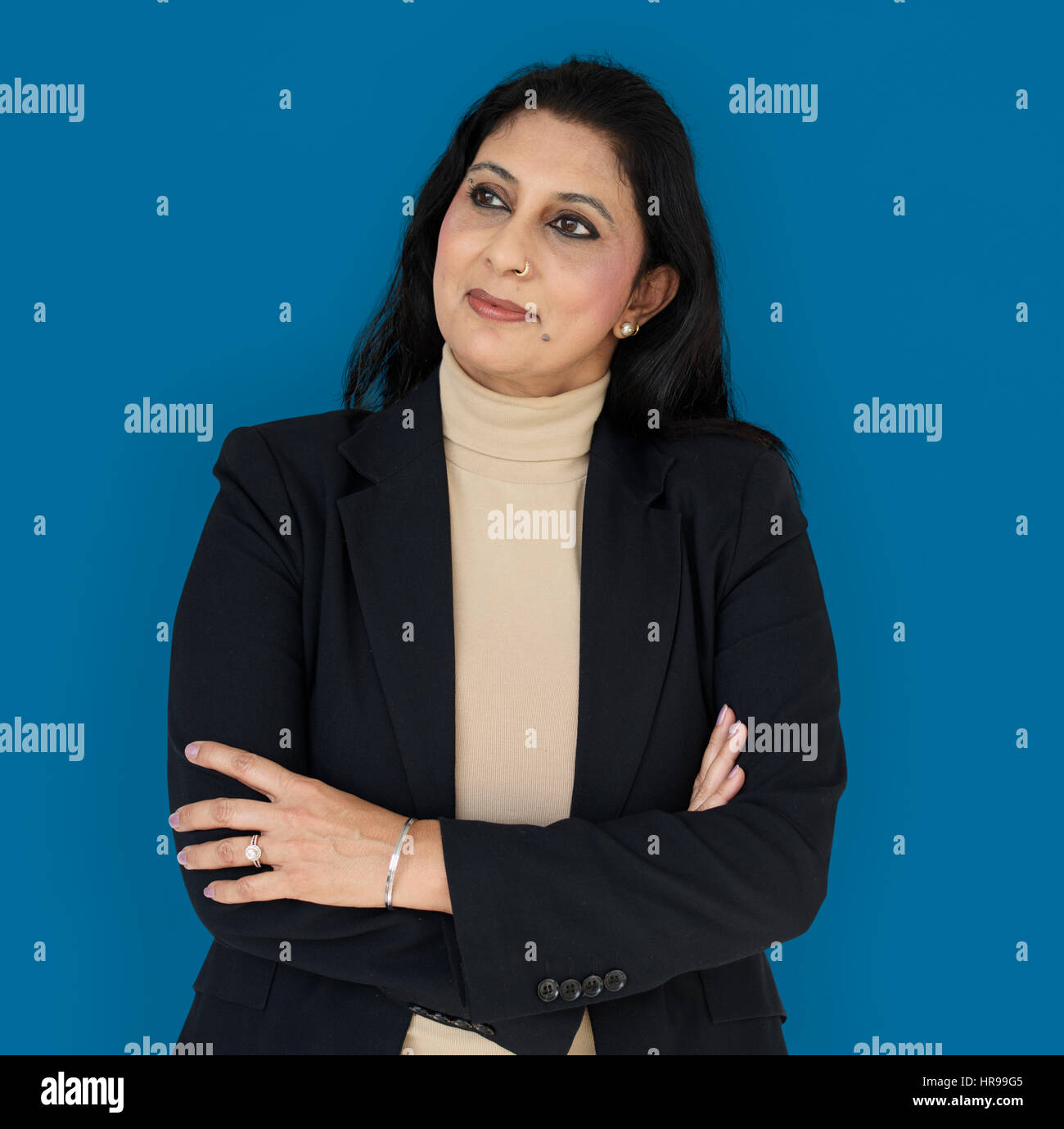 Woman Confidence Self Esteem Portrait Concept Stock Photo - Alamy