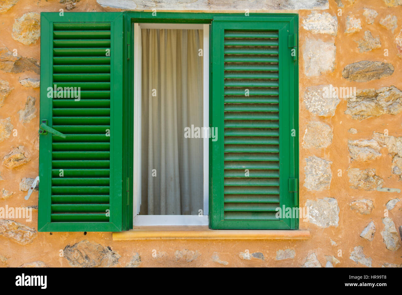 traditional wooden window Stock Photo - Alamy