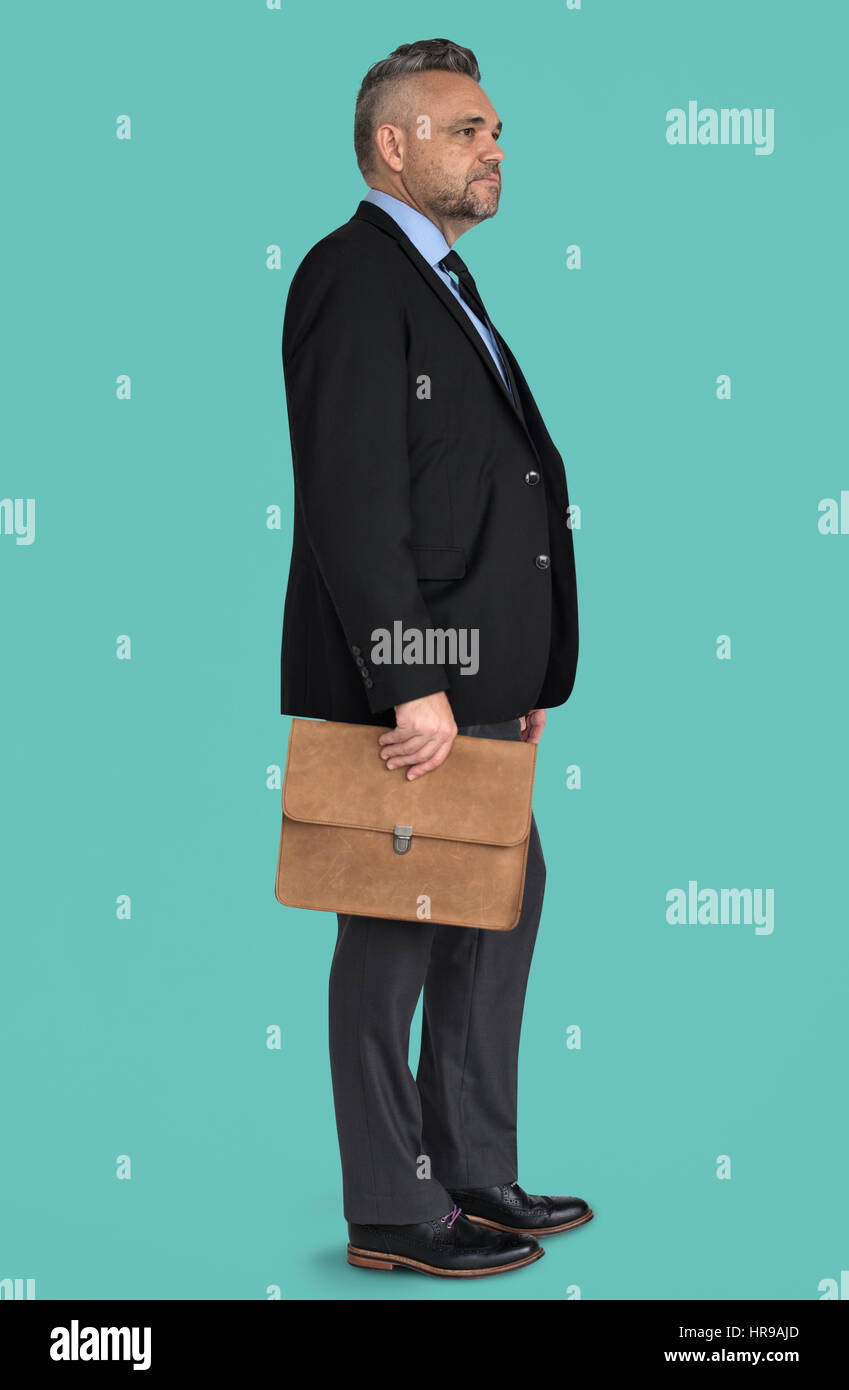 Business man side view hi-res stock photography and images - Alamy