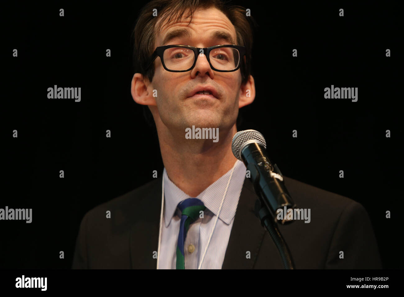 New York City, United States. 27th Feb, 2017. BHA president Patrick ...