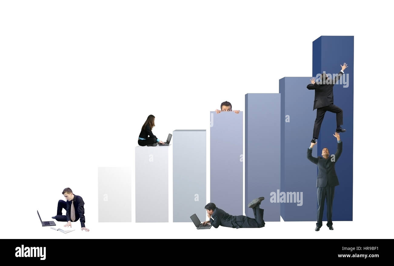 Finance growth chart diverse hi-res stock photography and images - Alamy