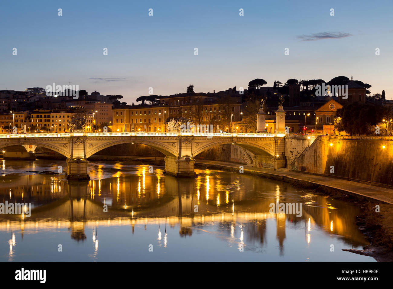 View of the historical center of Rome Stock Photo - Alamy