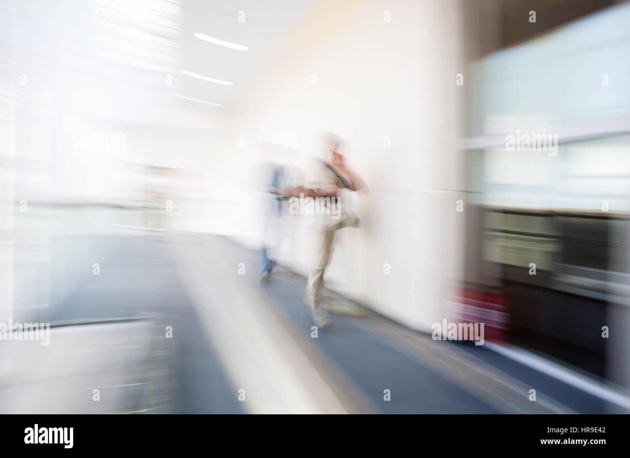 Blurred Motion Or Movement Of Figures Stock Photos & Blurred Motion Or ...