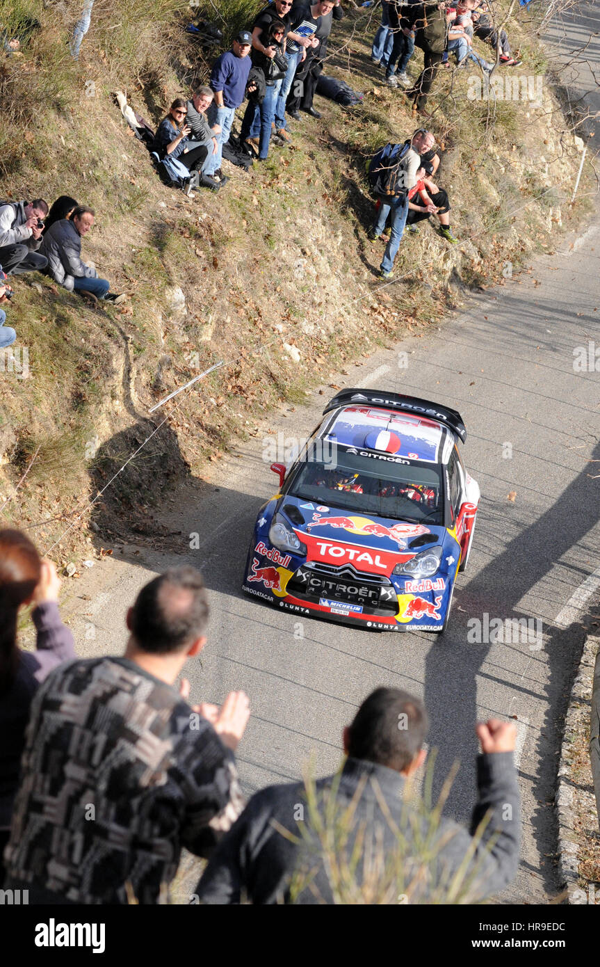 Sebastien Loeb, Rally Montecarlo, WRC World Rally Championship 2011 ...