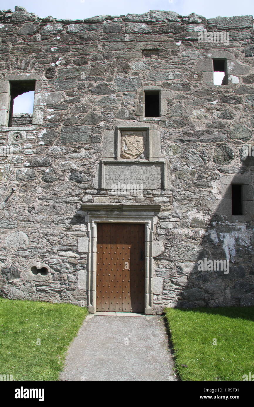 Muness Castle, Unst, Shetland, Scotland, UK Stock Photo - Alamy