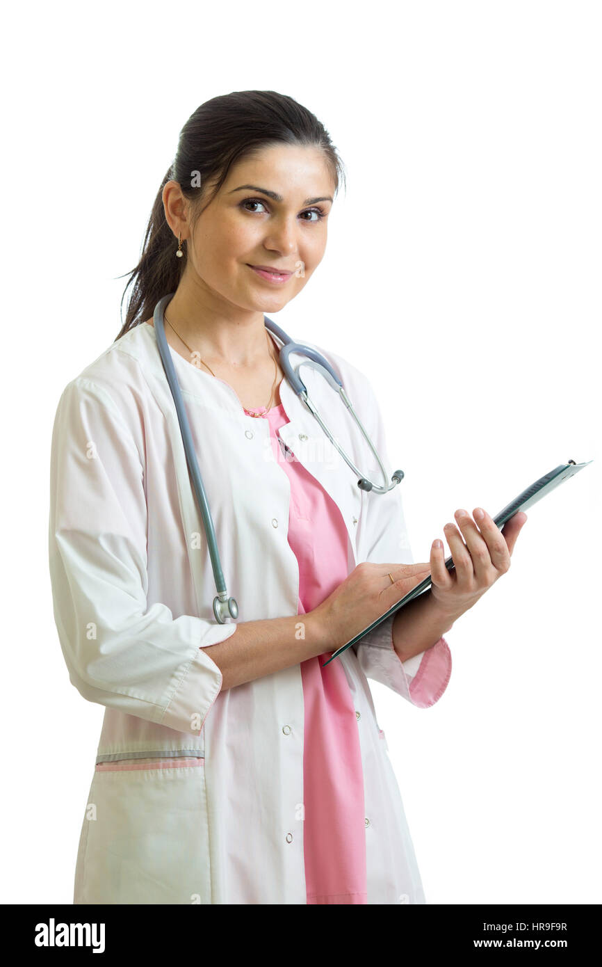 Doctor stethoscope woman hi-res stock photography and images - Alamy