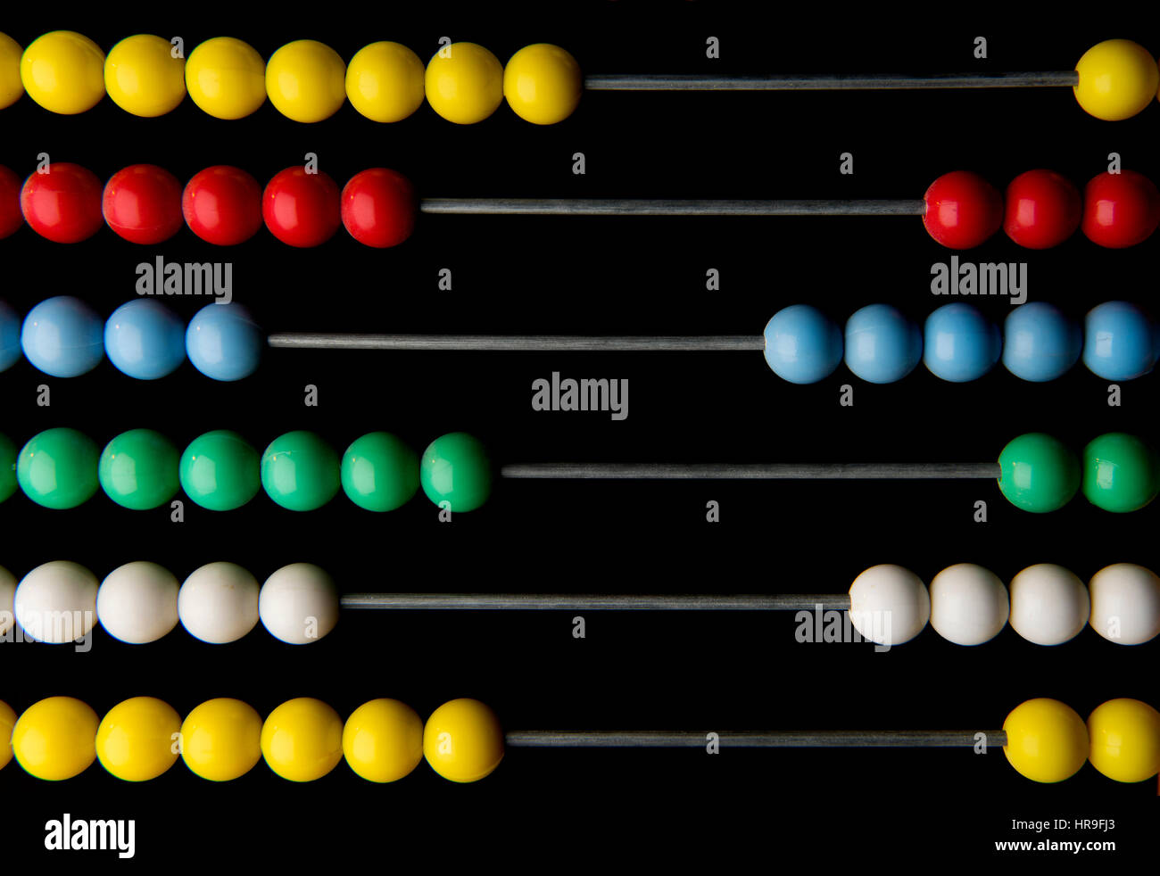 Abacus beads in a frame. Feb 2017 Coloured Abacus beads used for ...