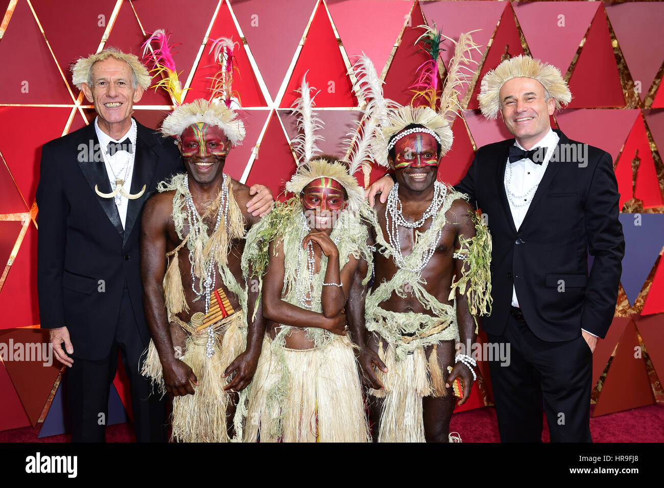 Bentley Dean and Martin Butler arriving at the 89th Academy Awards held ...