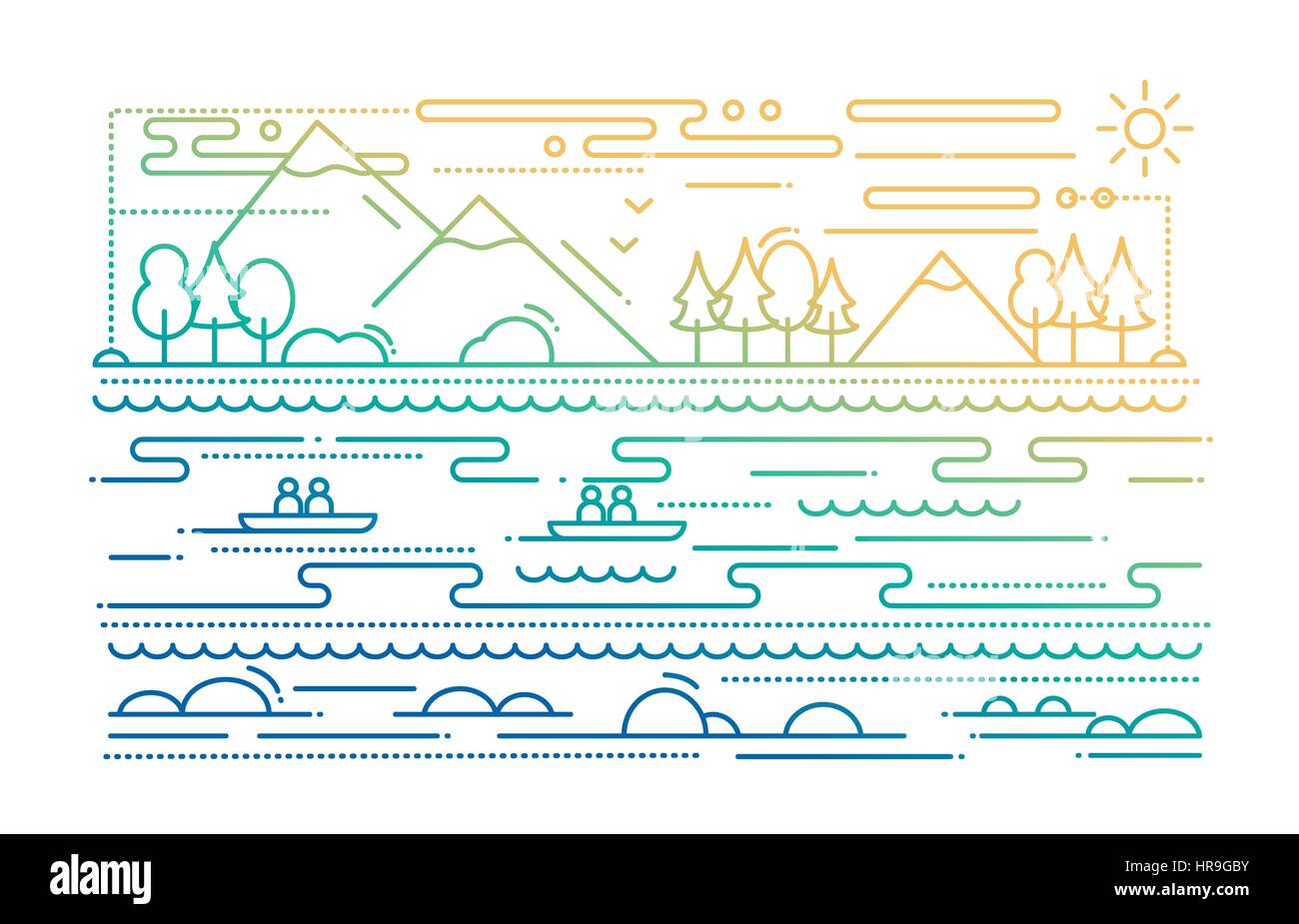 Image flat gradient color Stock Vector Images - Alamy
