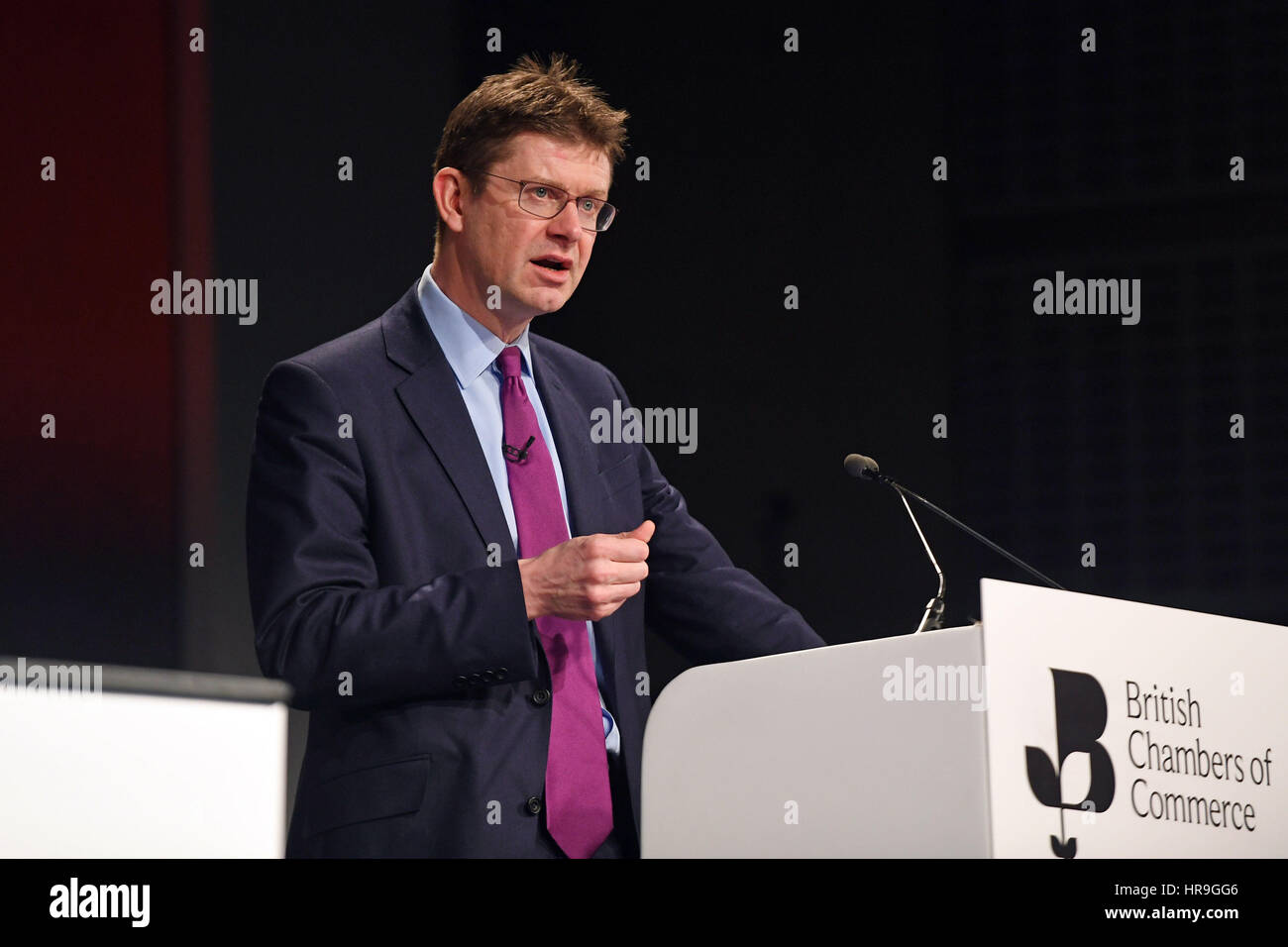 Greg Clark MP, Secretary of State for Business, Energy and Industrial ...