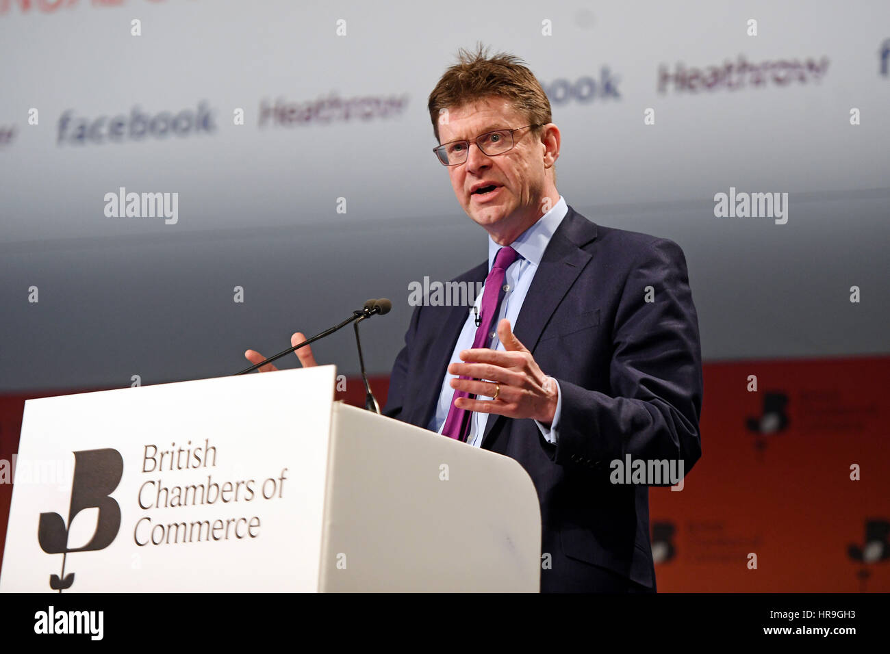 Greg Clark MP, Secretary of State for Business, Energy and Industrial ...