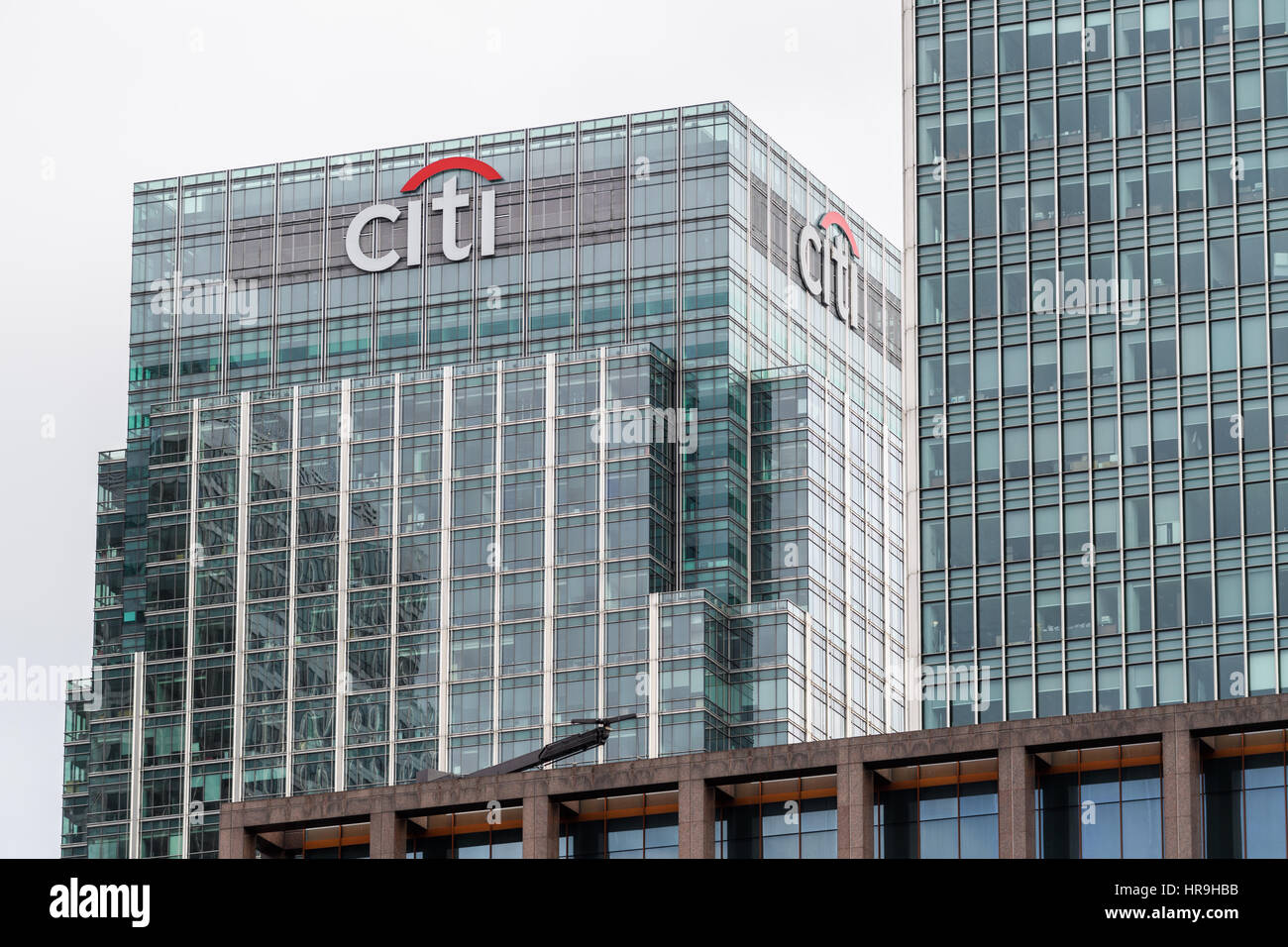 Citi building canary wharf london hi-res stock photography and images ...