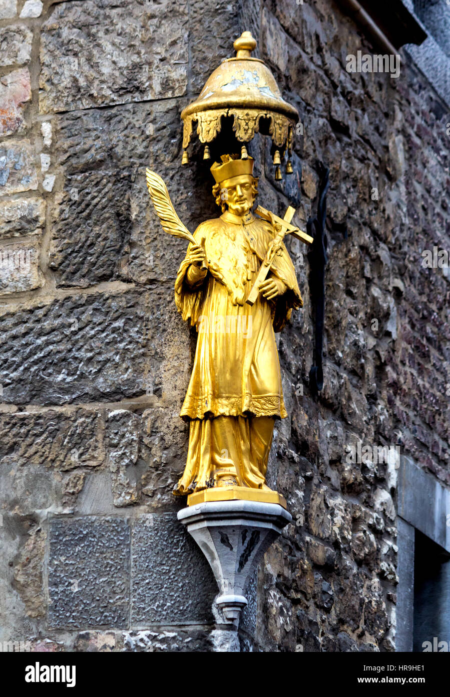 The Aachen Cathedral, also High Aachen Cathedral, Germany Stock Photo ...