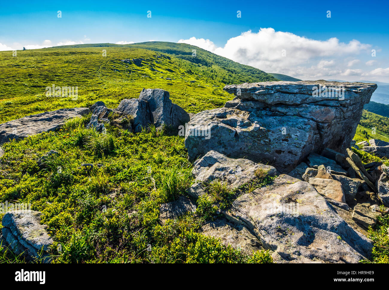 Boulders on hill in hi-res stock photography and images - Alamy