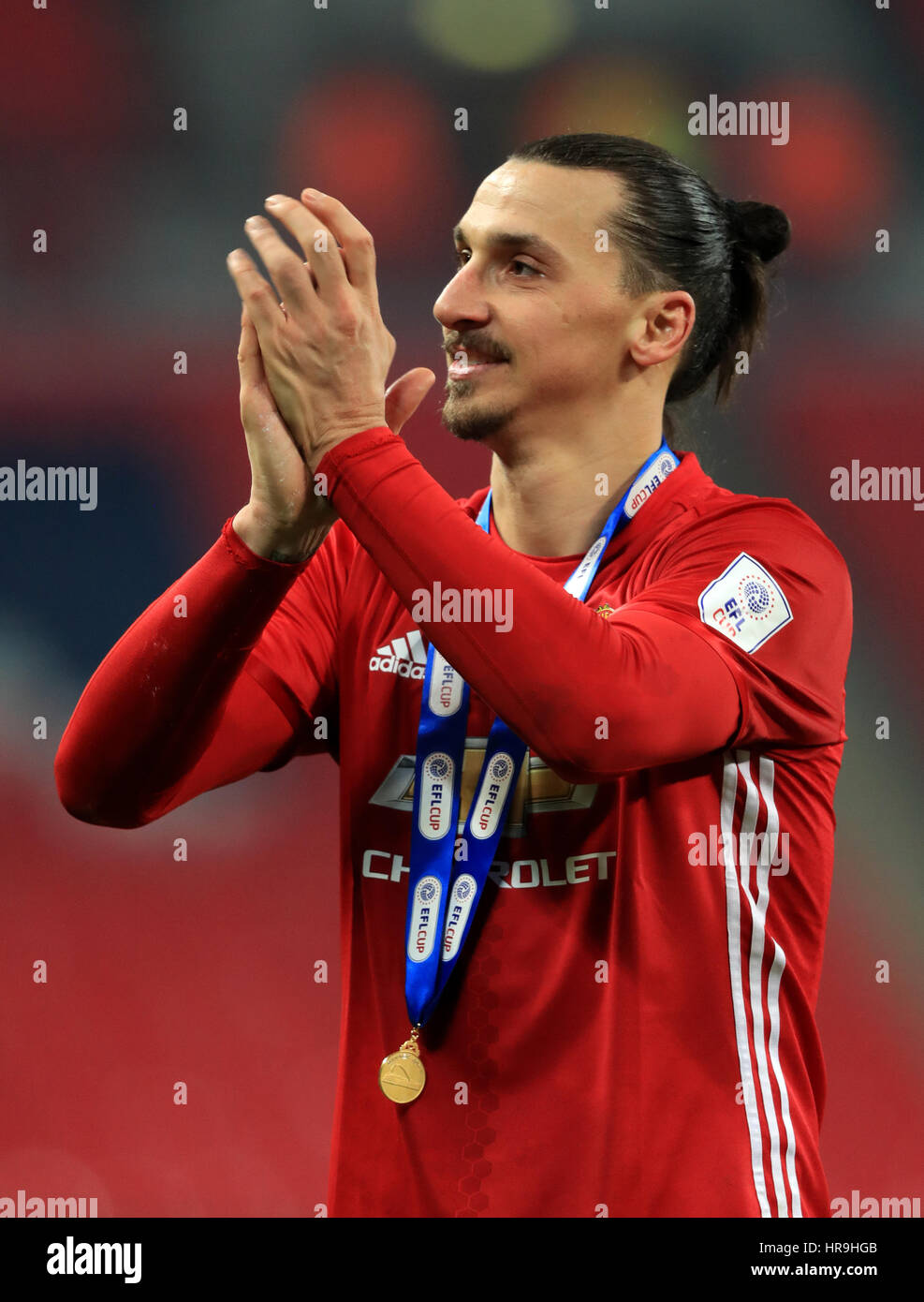 Manchester United's Zlatan Ibrahimovic Stock Photo - Alamy