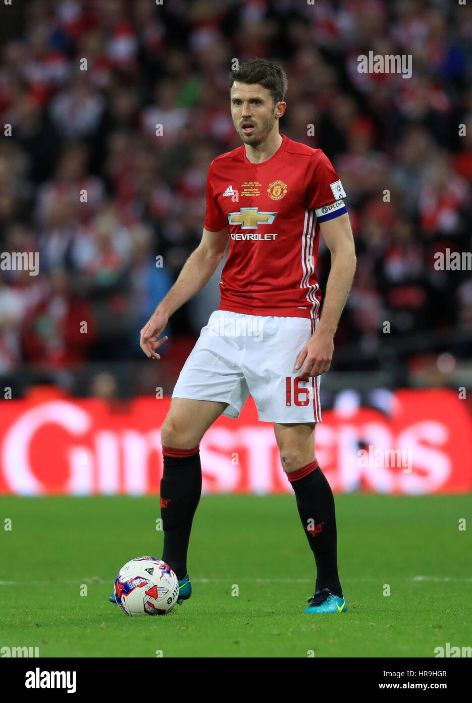 Manchester United's Michael Carrick Stock Photo - Alamy