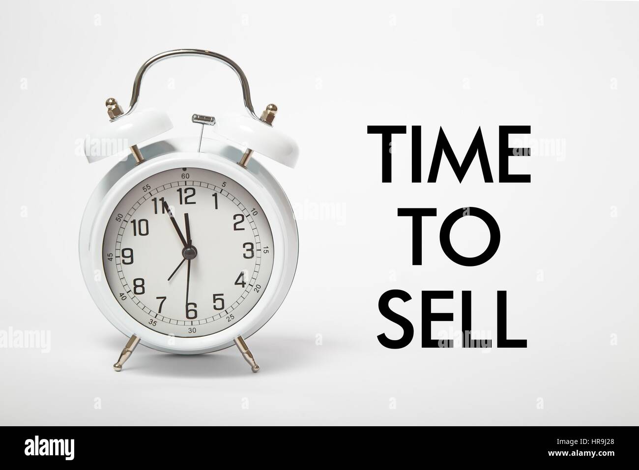 Time to sell text hi-res stock photography and images - Alamy