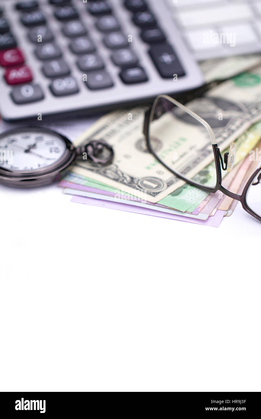 Finance and Accounting Blurry Background Stock Photo - Alamy
