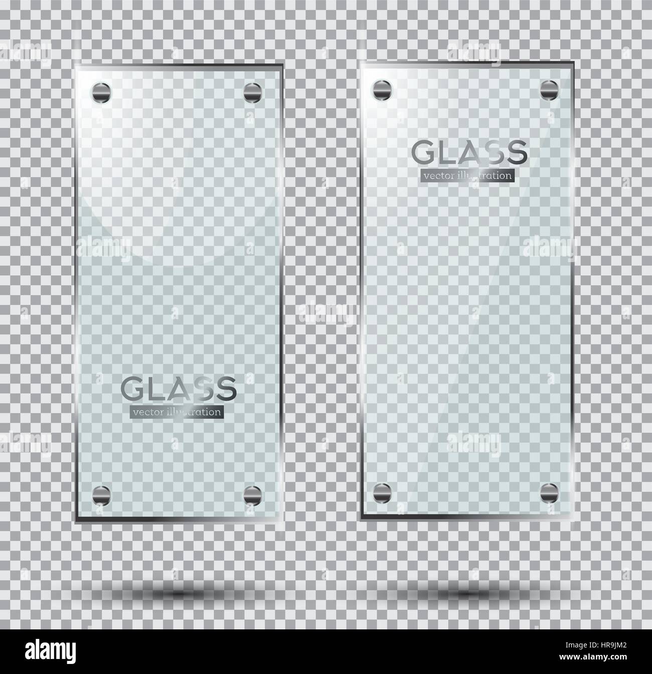 Clear empty plates Stock Vector Images - Alamy