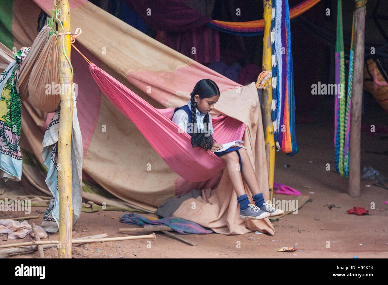 School girl goa india hi-res stock photography and images - Alamy