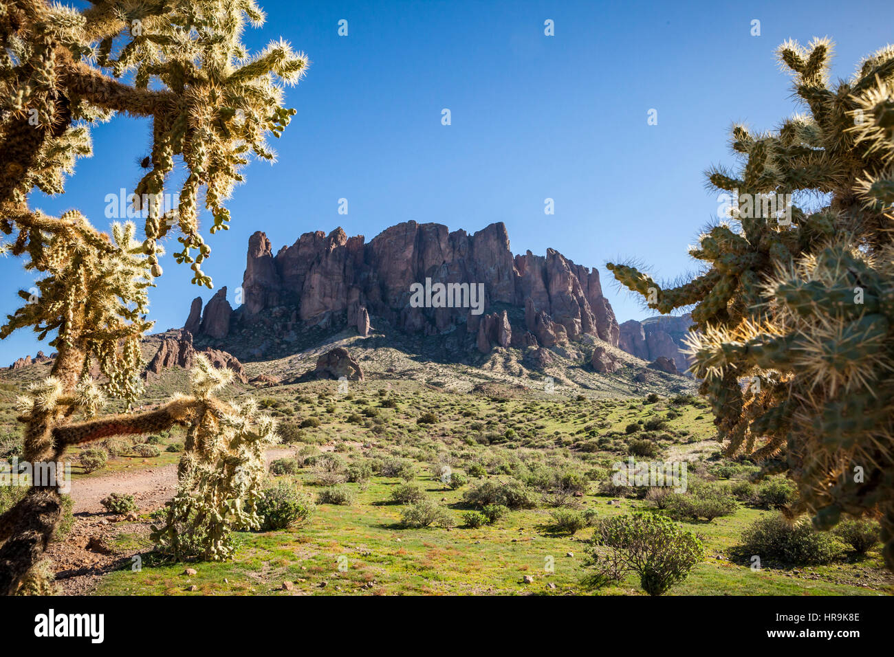 Lost Dutchman State Park, Arizona Stock Photo - Alamy