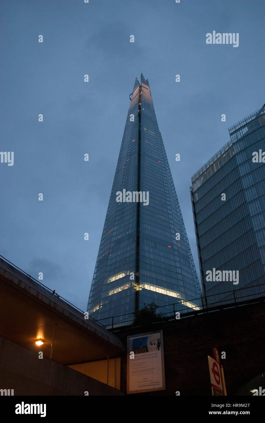 The Shard at night Stock Photo - Alamy