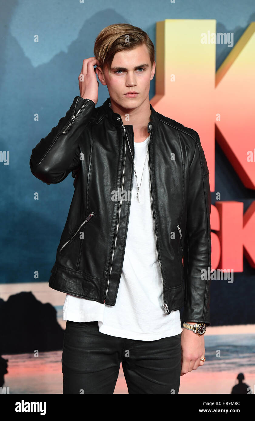 Sam Harwood attending the Kong: Skull Island Euorpean Premiere at ...