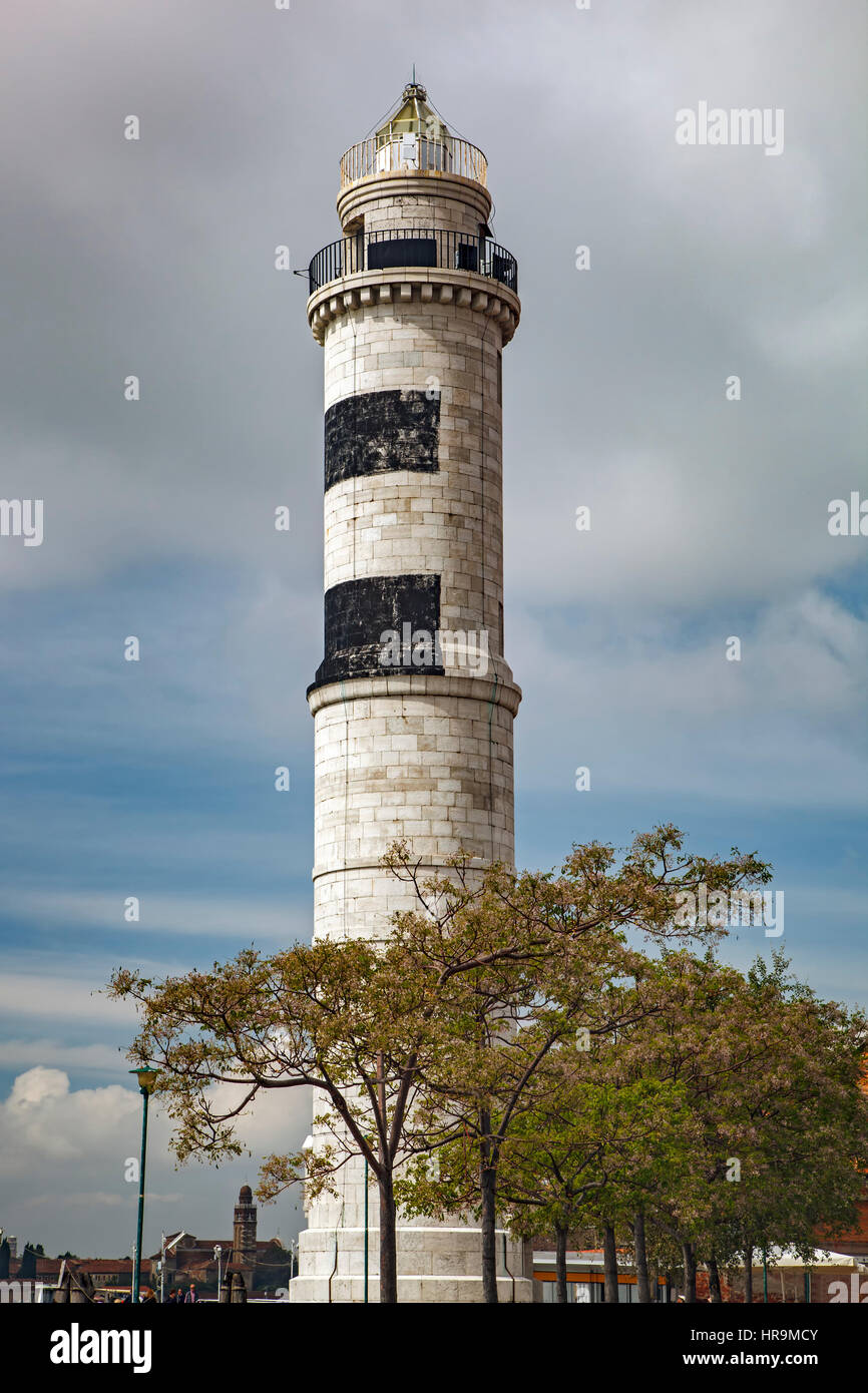 Lighthouse, Island of Murano, Venice, Italy Stock Photo - Alamy