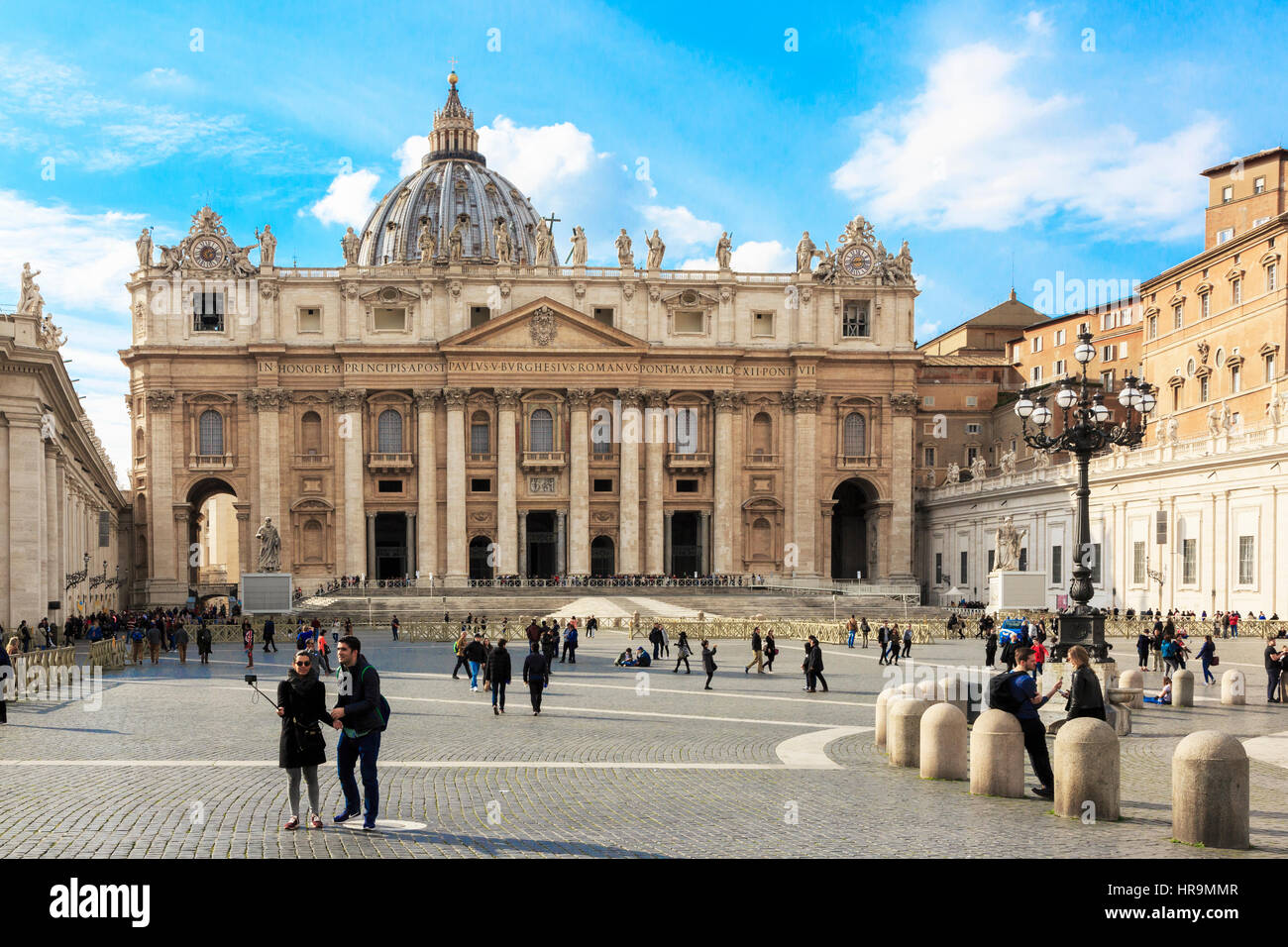 St. Peter's Basilica, Vatican City, Rome, Italy Stock Photo - Alamy