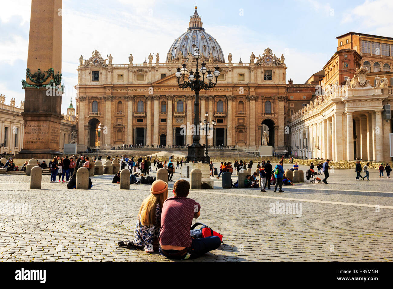St. Peter's Basilica, Vatican City, Rome, Italy Stock Photo - Alamy