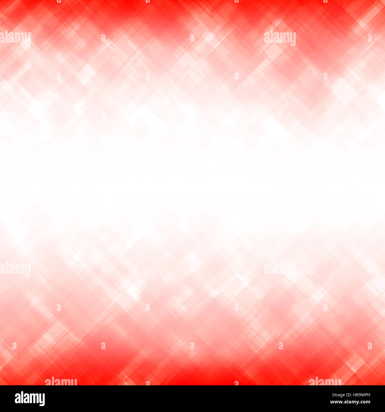 Abstract Red Background Square Mosaic Pattern Template Design For Banner Poster Flyer Stock