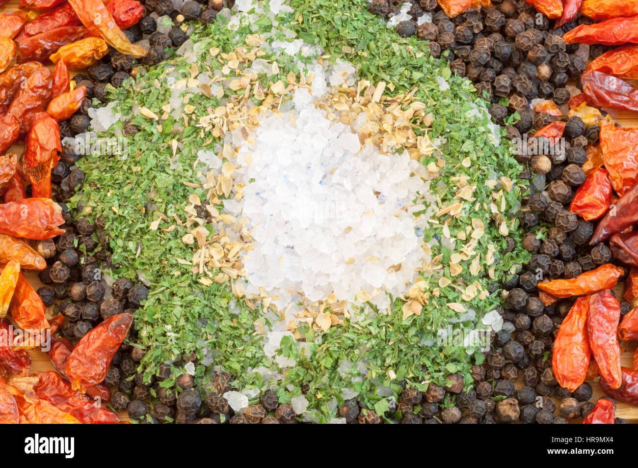 beautiful background of spices Stock Photo - Alamy