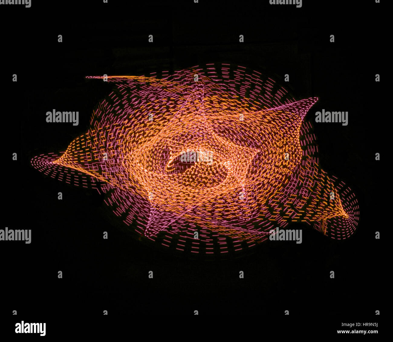 Light Painting Patterns Stock Photo - Alamy