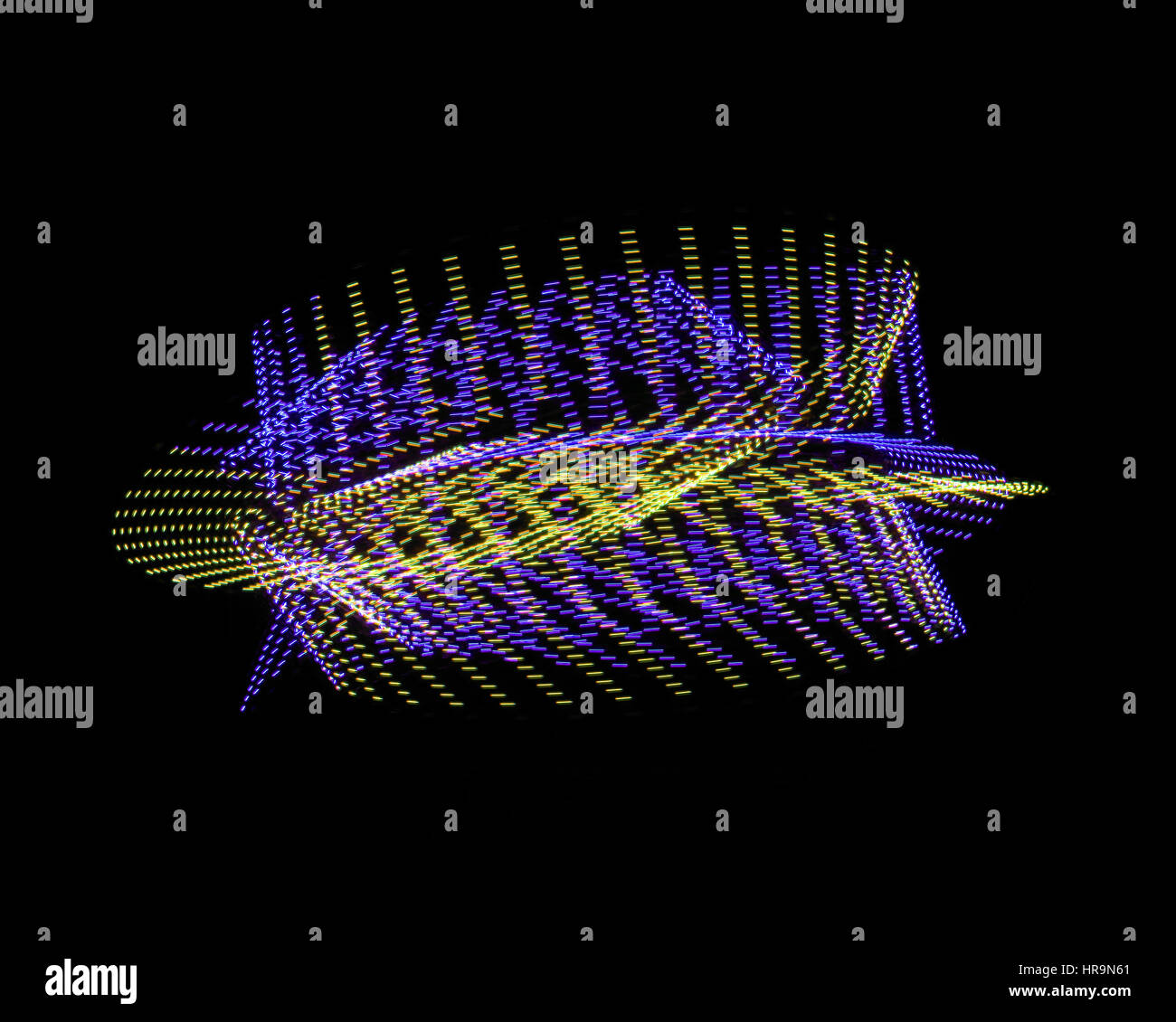 Light Painting Patterns Stock Photo - Alamy