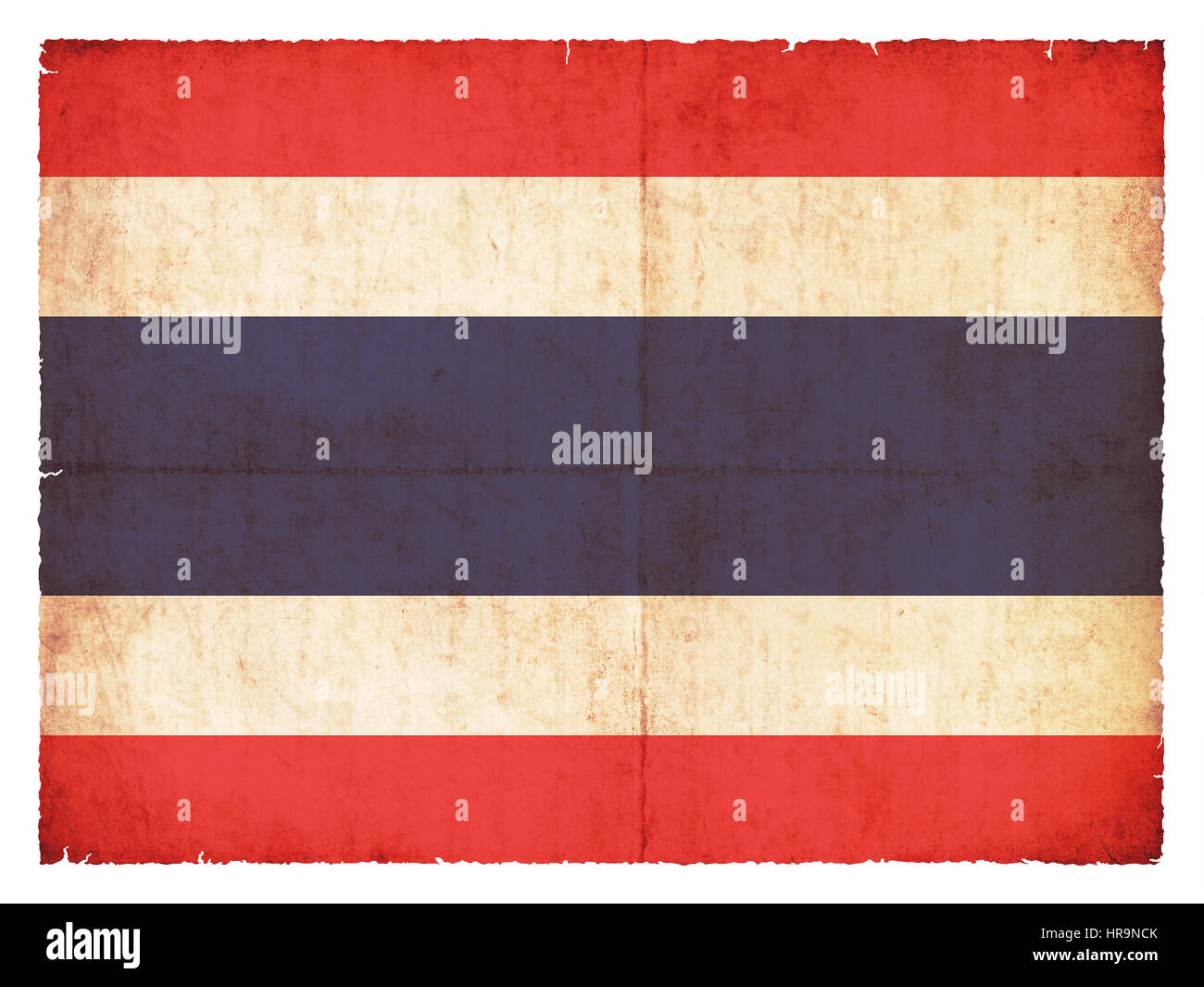 Grunge thailand flag hi-res stock photography and images - Alamy