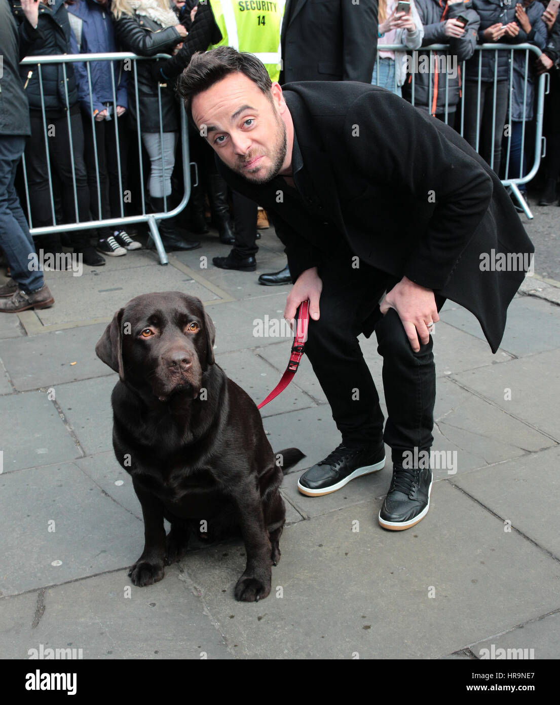 Anthony McPartlin arrives for the Britain's Got Talent auditions at the ...