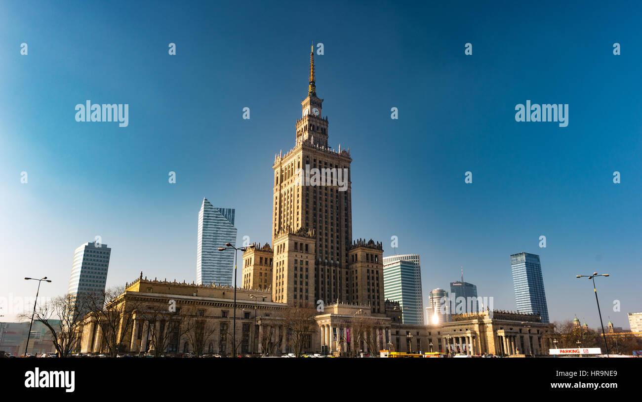Warsaw Palace of Culture and Science is the city's most visible ...