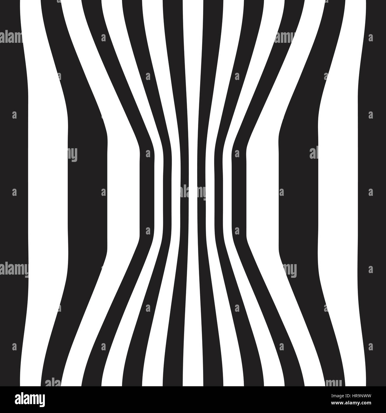 Striped abstract background. black and white zebra print. Vector ...
