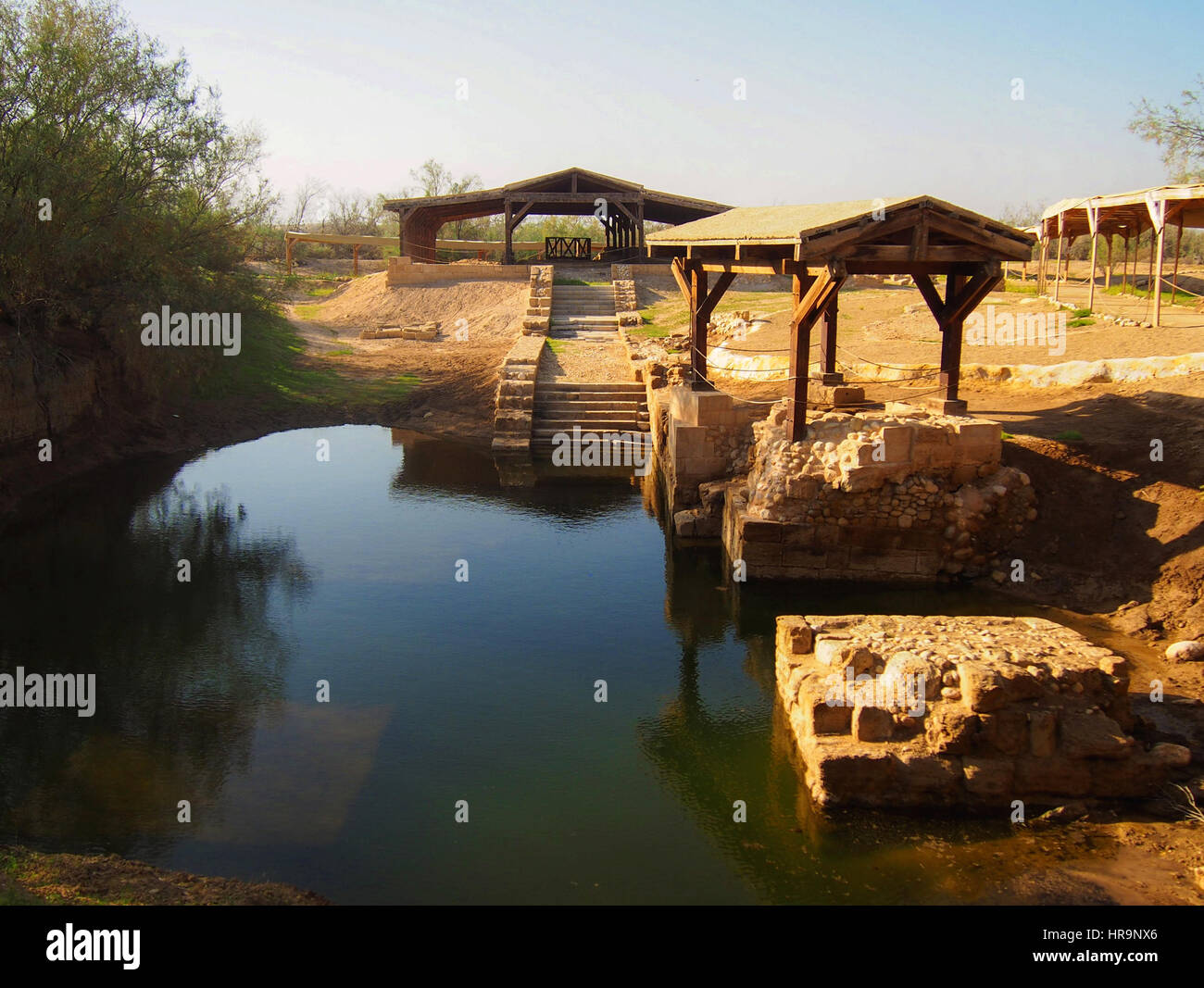 John baptised jesus river jordan hi-res stock photography and images ...