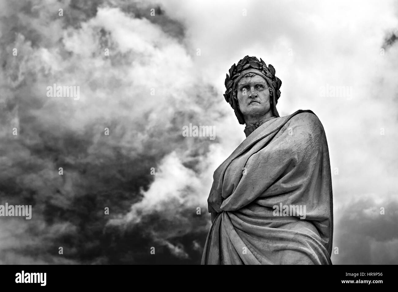 The imposing figure of Dante Stock Photo - Alamy