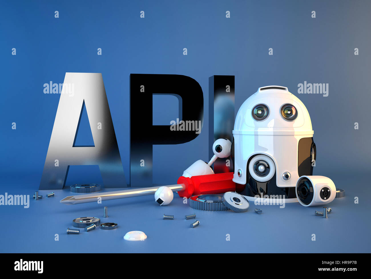 Application programming interface sign. Technology concept Stock Photo ...