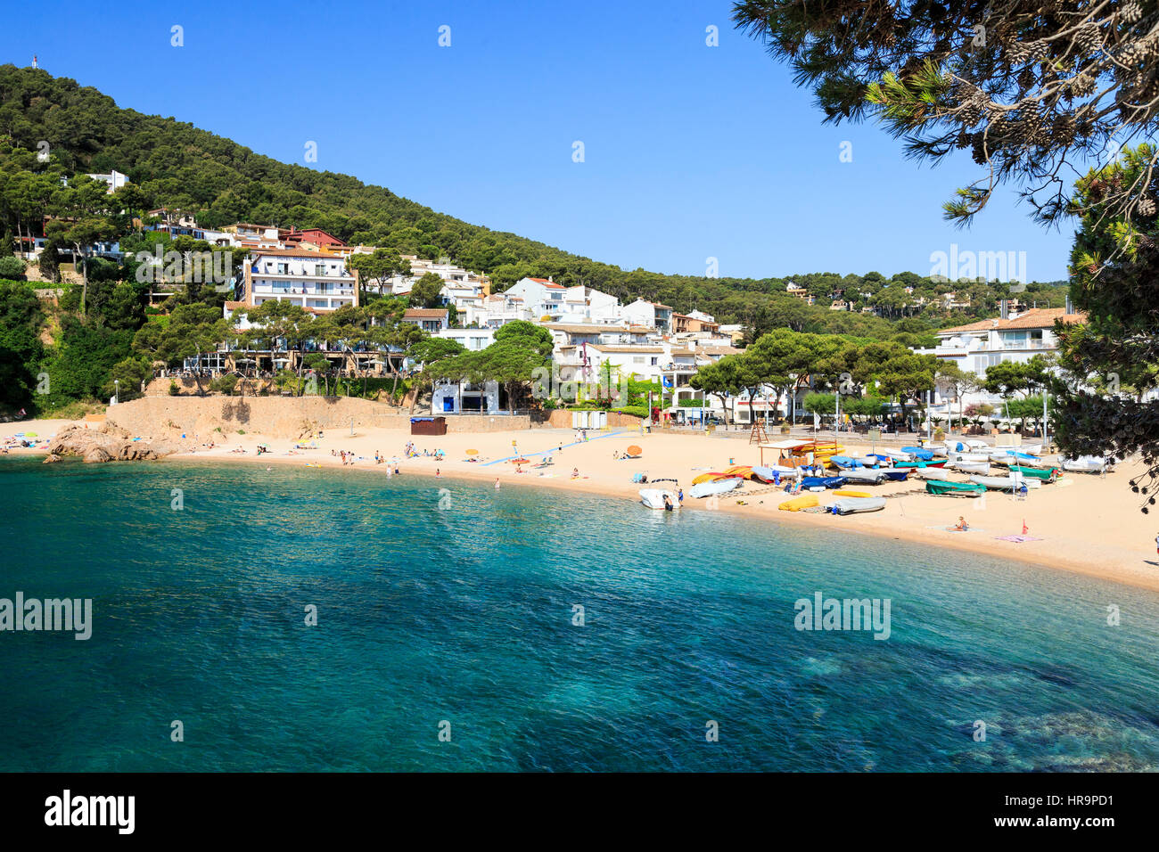 Tamariu Beach, Costa Brava, Spain Stock Photo - Alamy