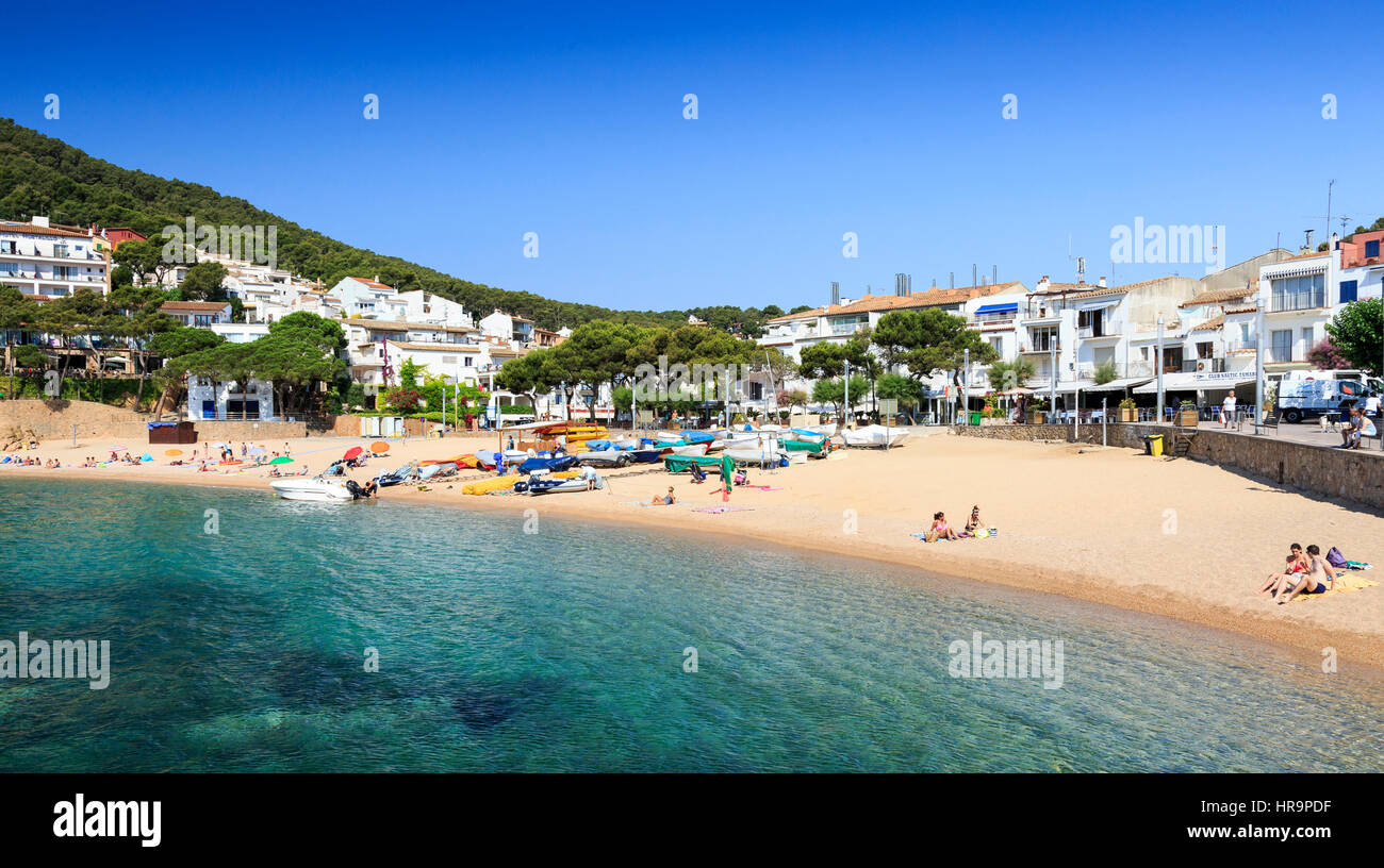 Tamariu Beach, Costa Brava, Spain Stock Photo - Alamy