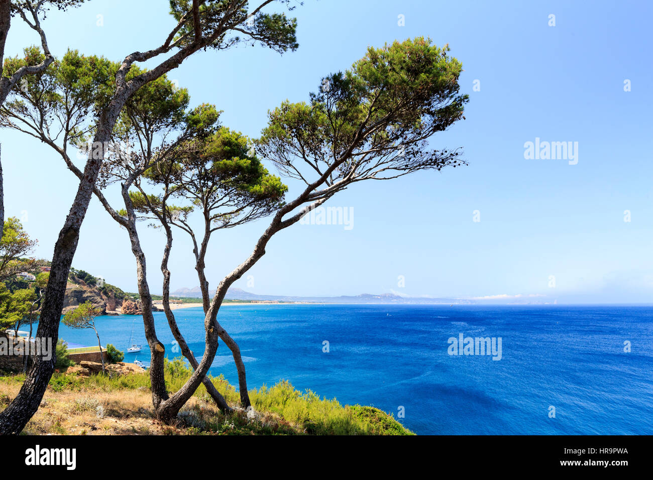 Pals Beach, Costa Brava, Spain Stock Photo - Alamy