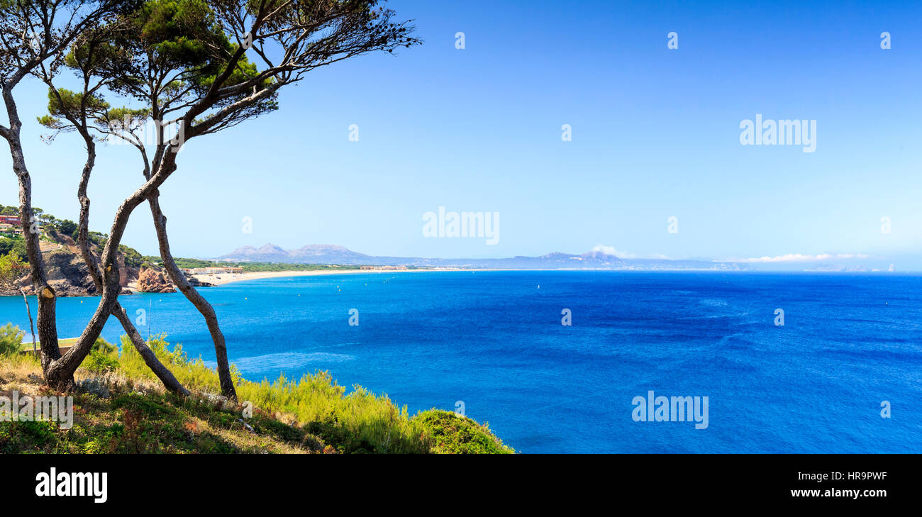 Pals Beach, Costa Brava, Spain Stock Photo - Alamy